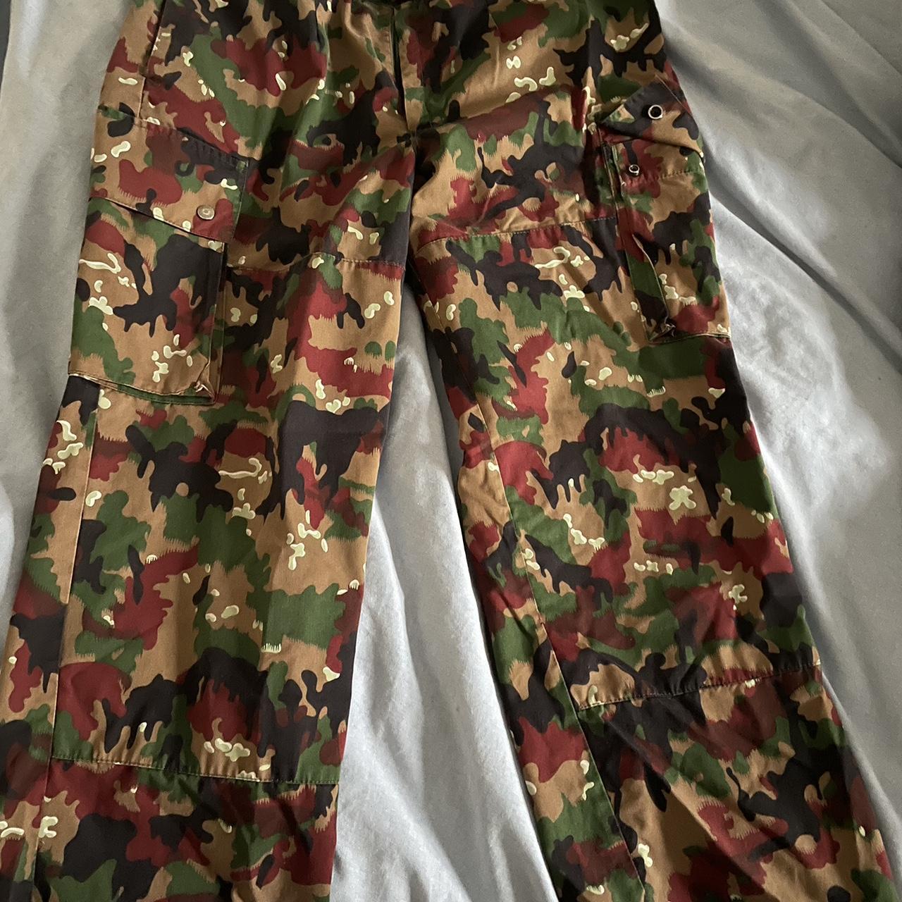 dutch army camo pants 48 72 European... | Depop