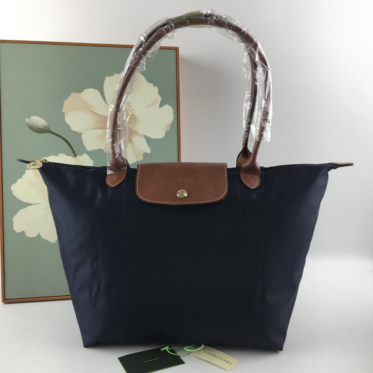 Longchamp Le Pliage Long Handle Shoulder Tote ... - Depop