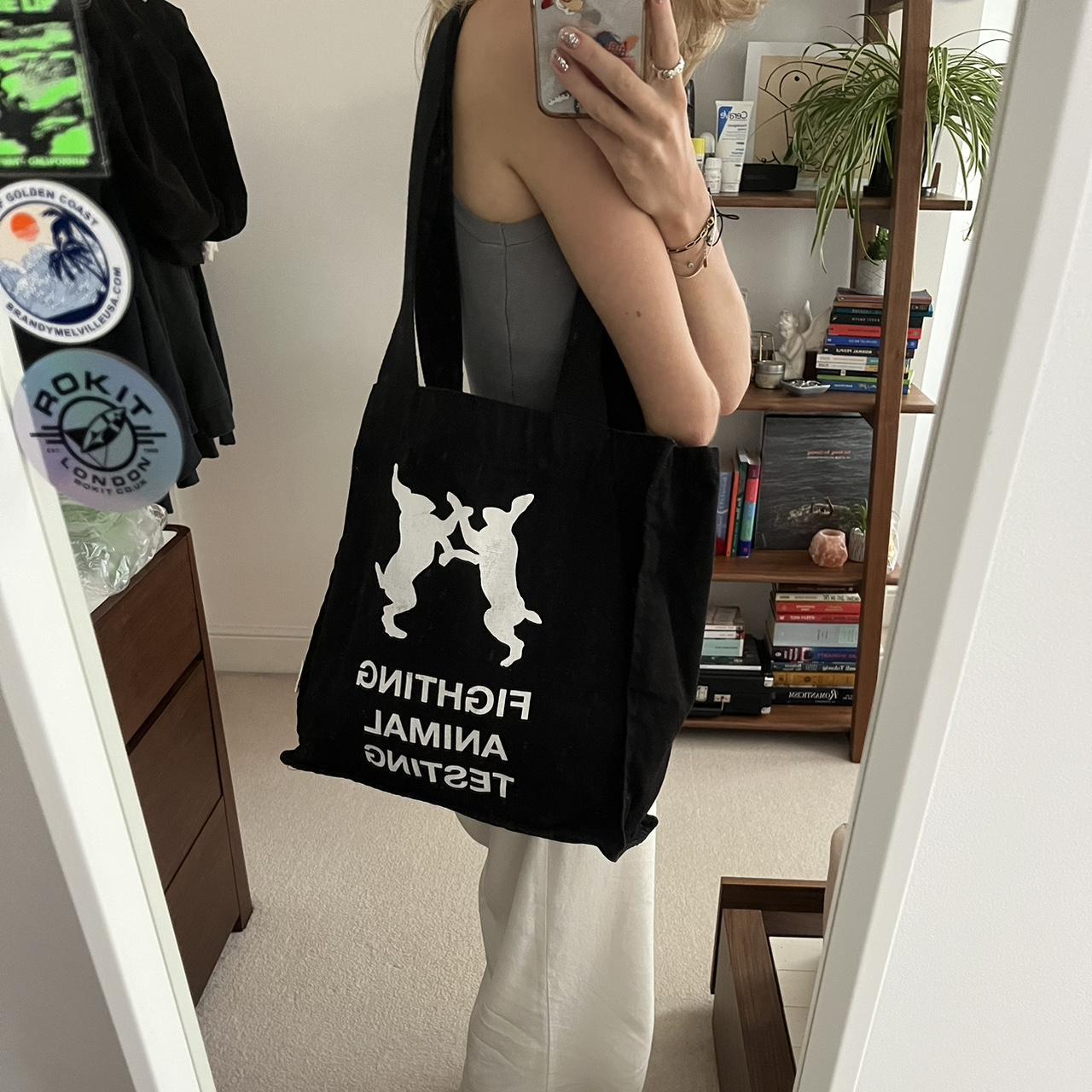 Lush tote bag - super spacious, perfect for school... - Depop