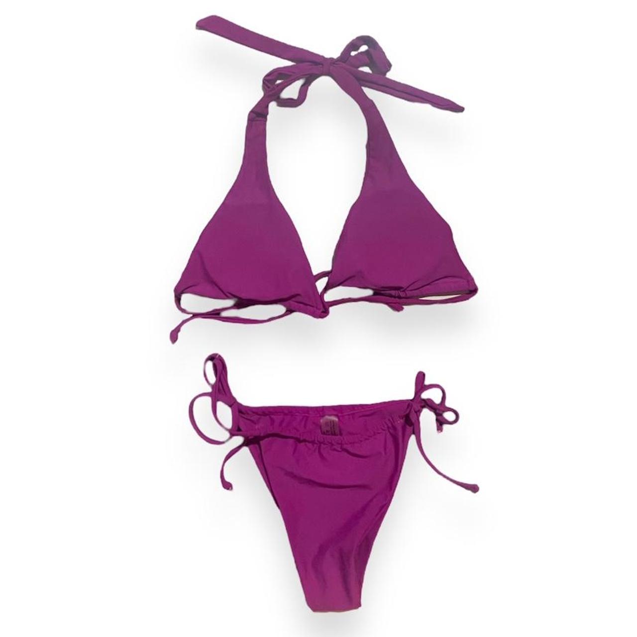 Women's Purple and Pink Bikinis-and-tankini-sets | Depop