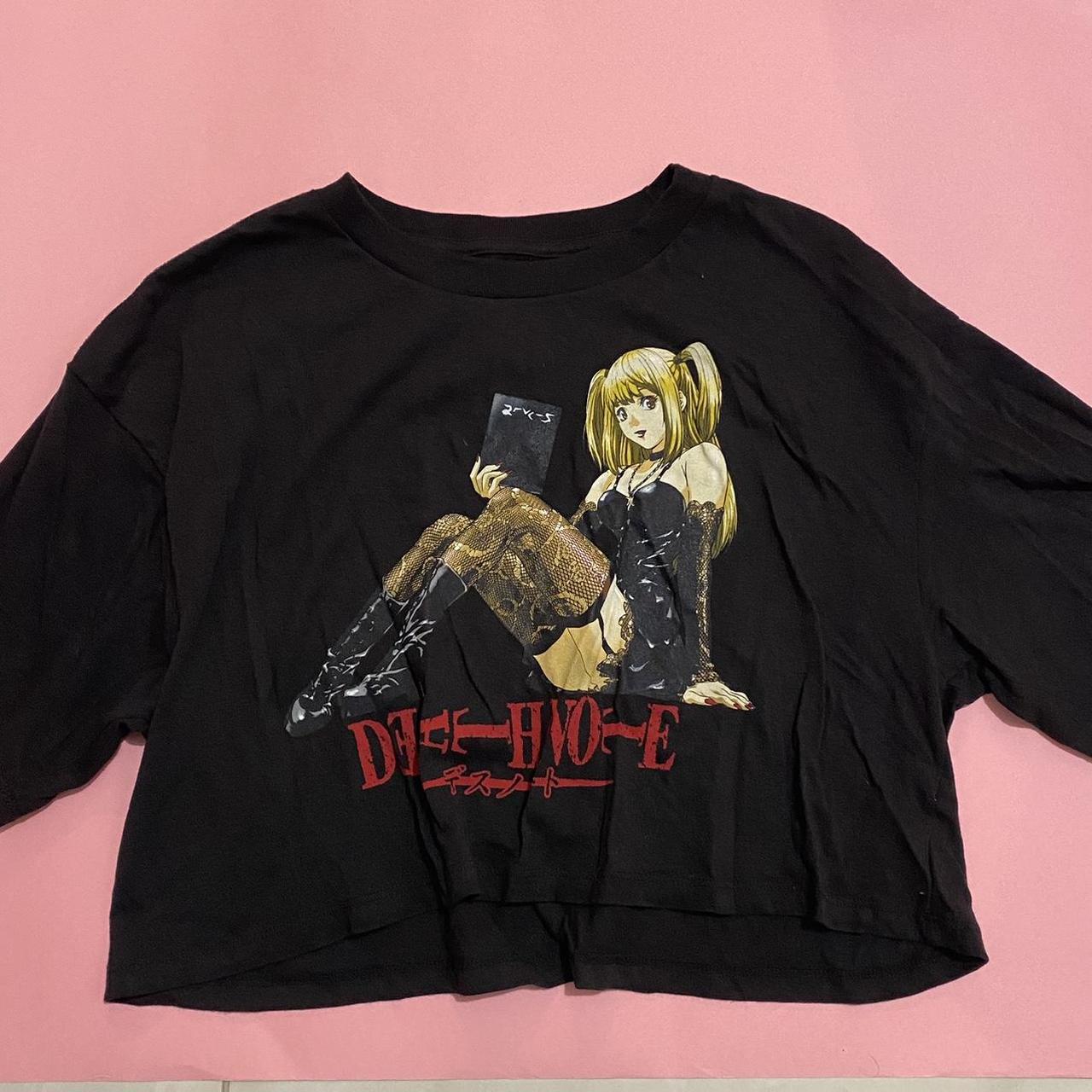 Death note shirt Misa amane from death note crop... - Depop