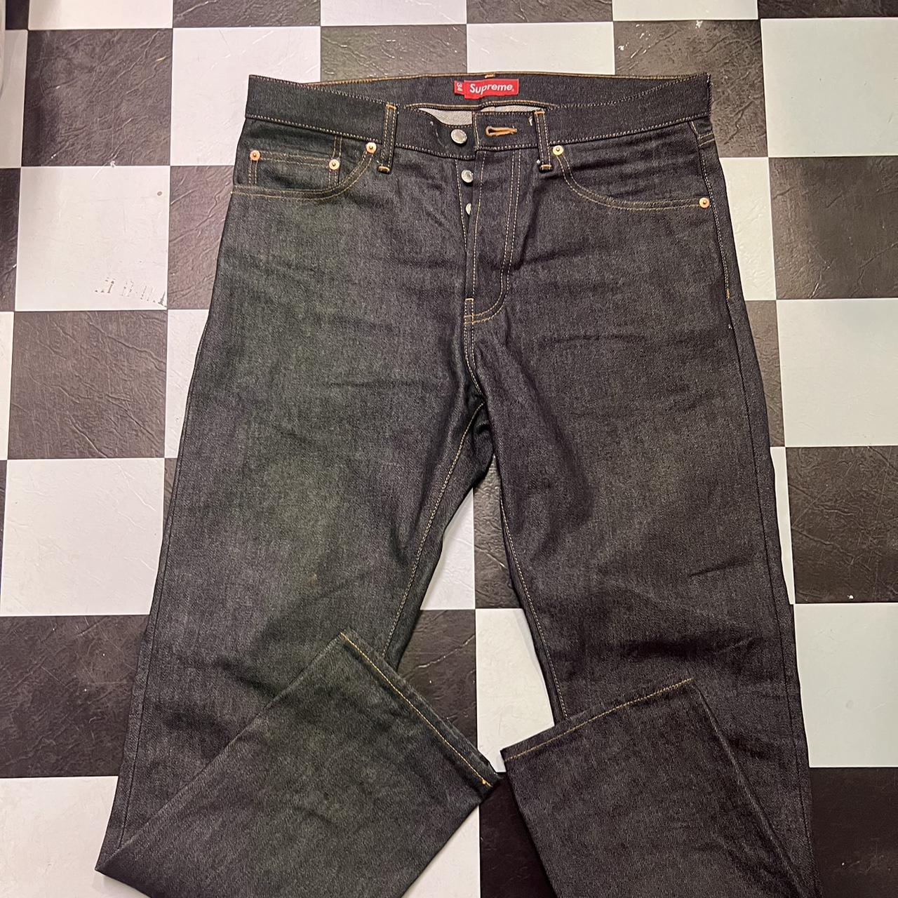 Supreme Jeans (light baggy) #supreme #supremepants... - Depop