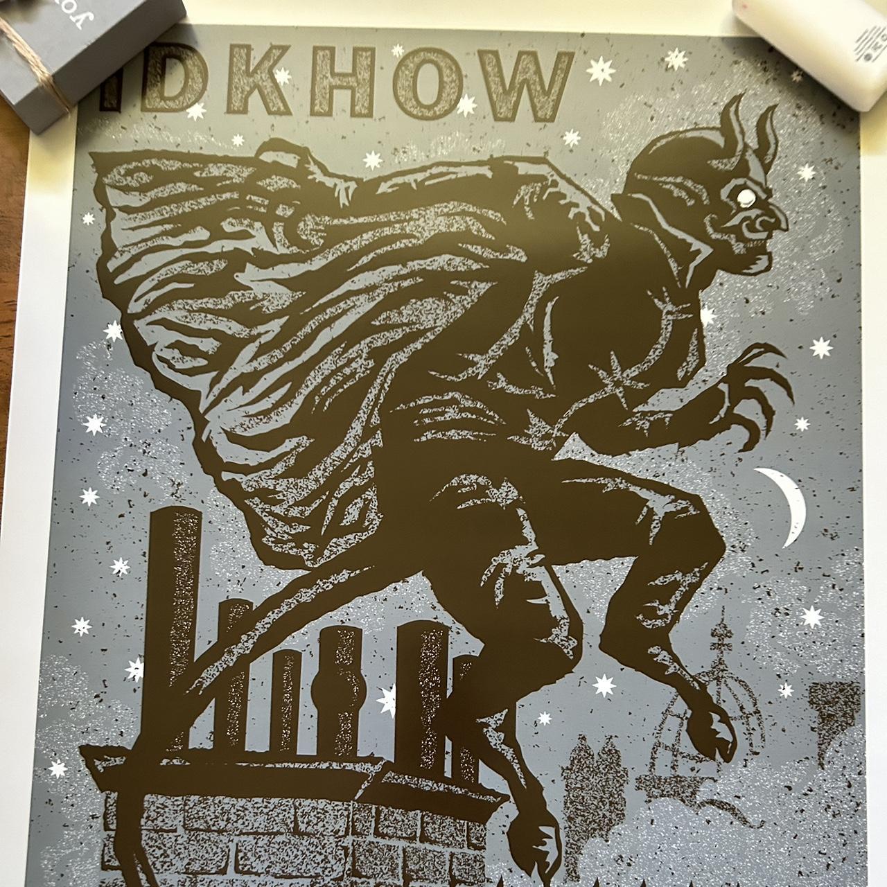 iDKHOW gloomtown tour vip poster #idkhow... - Depop