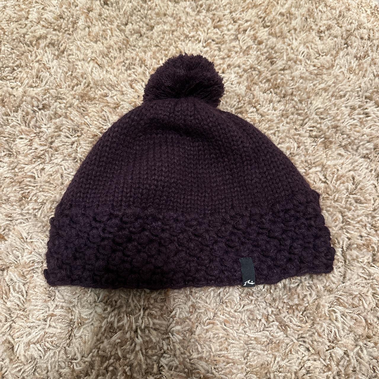 Rusty Women's Burgundy and Red Hat | Depop