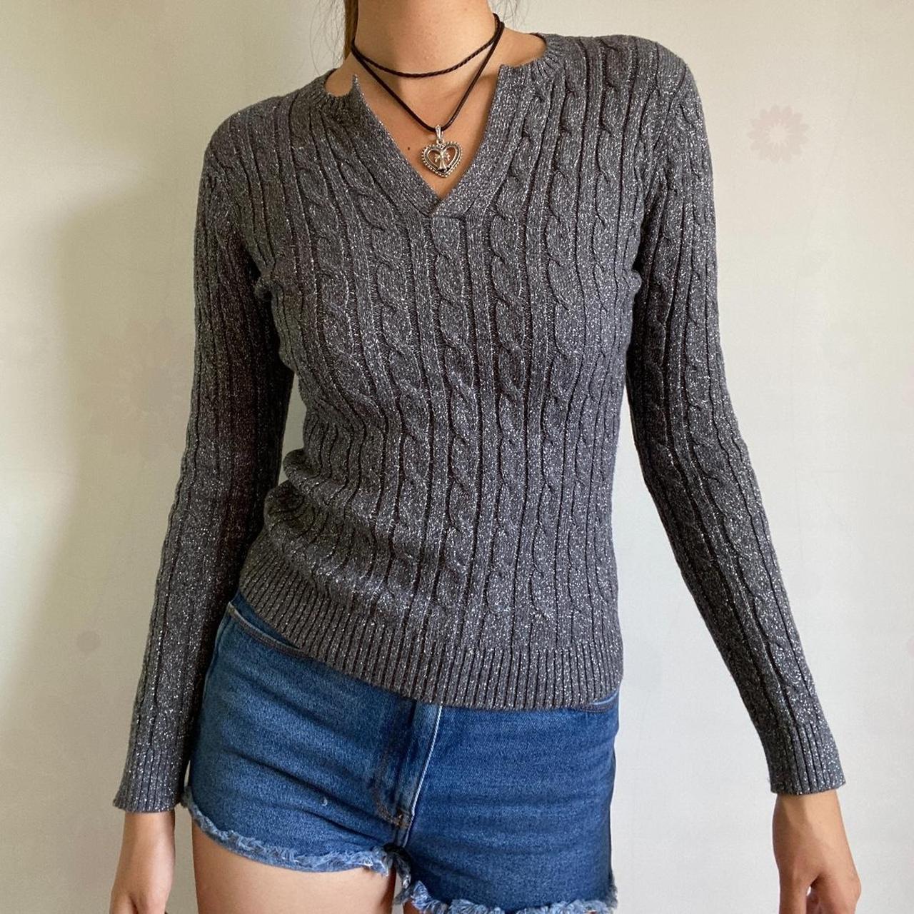 Women's Grey Jumper | Depop