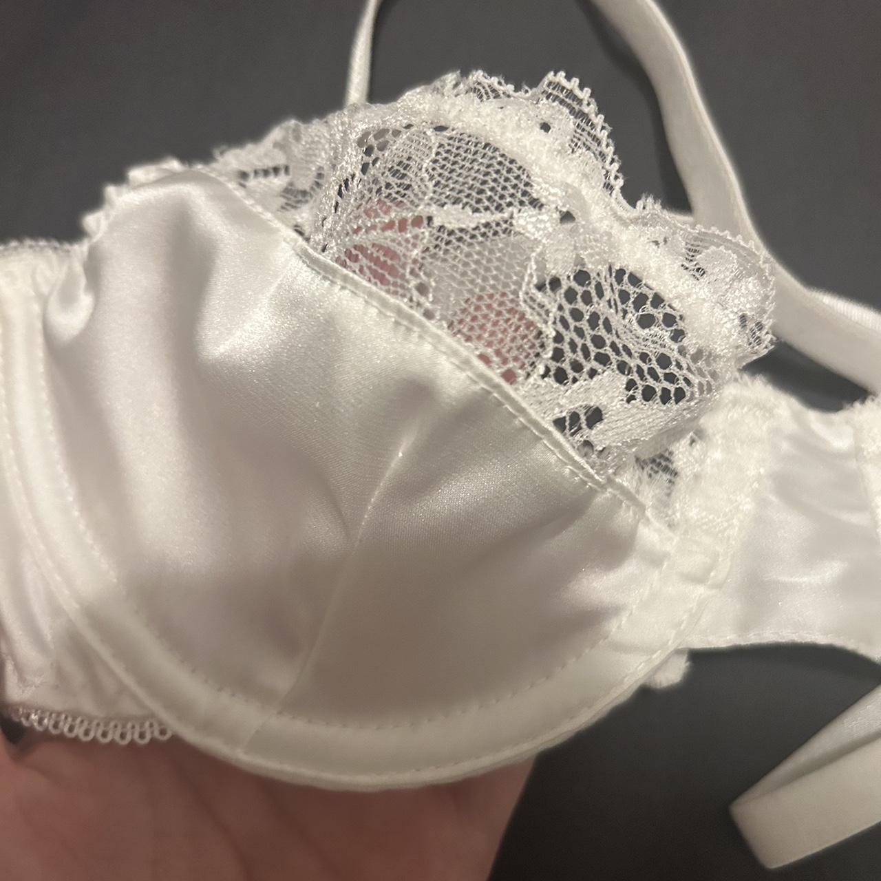 KAT THE LABEL super cute satin underwire... - Depop