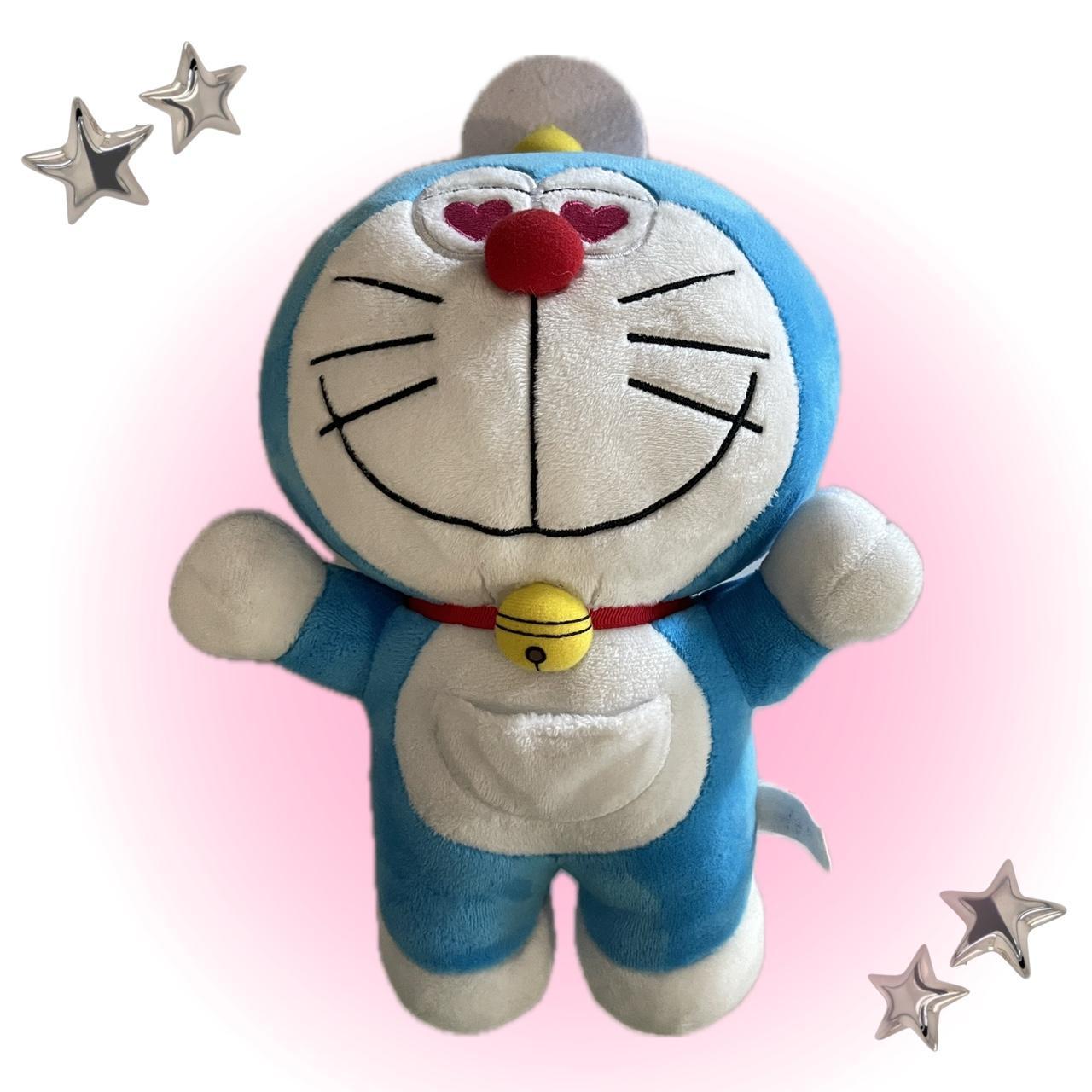 doraemon kawaii plush super cute and soft needs wash... - Depop
