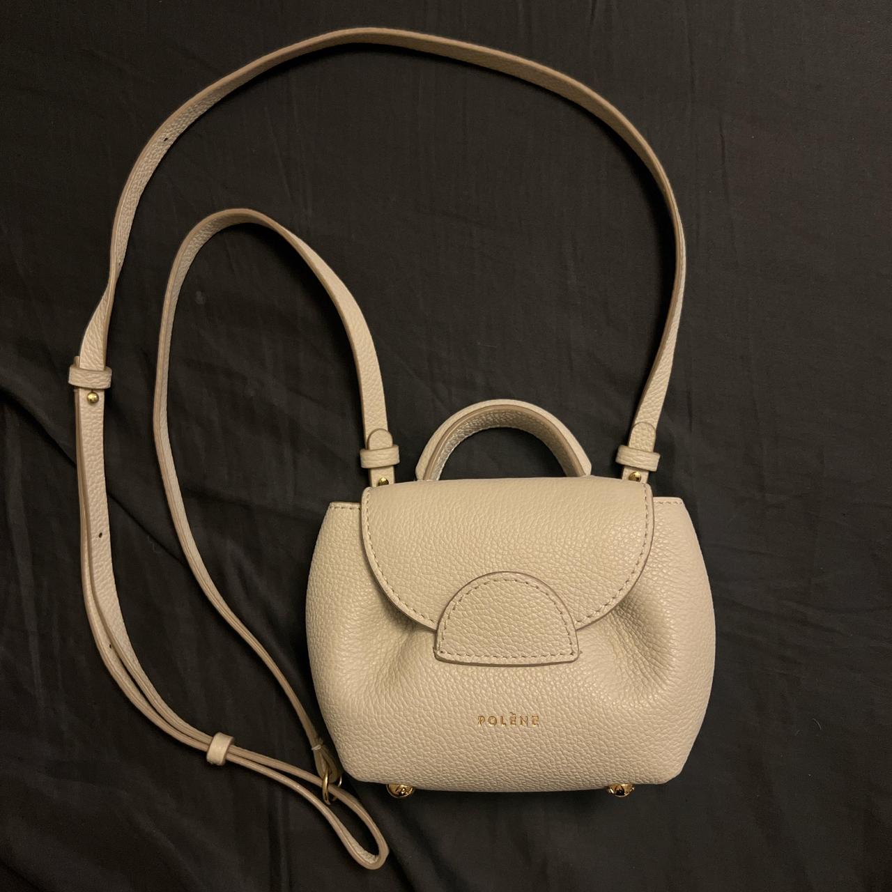 POLÈNE numéro un micro un chalk half moon tongue,... | Depop