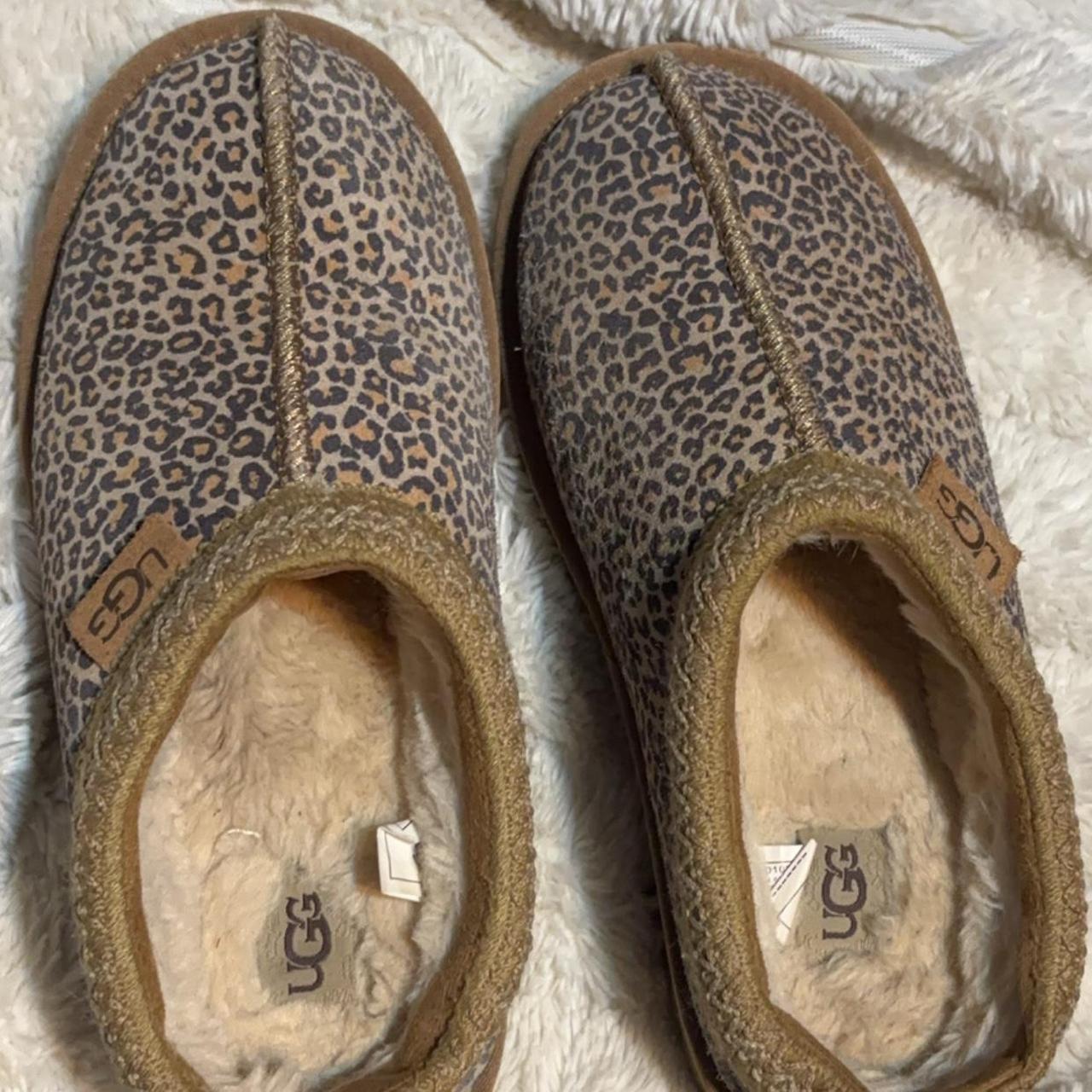 Leopard speckled UGG Tasman slippers, I bought a... | Depop