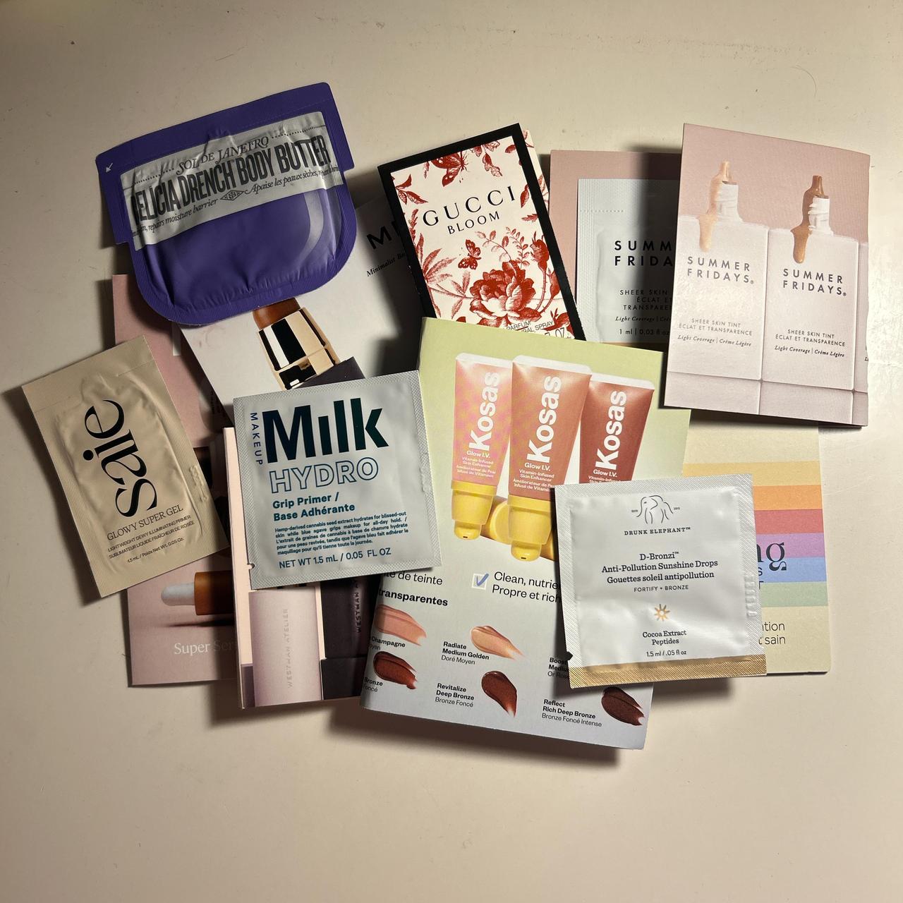 sephora sample kit- includes 11 samples of popular... | Depop
