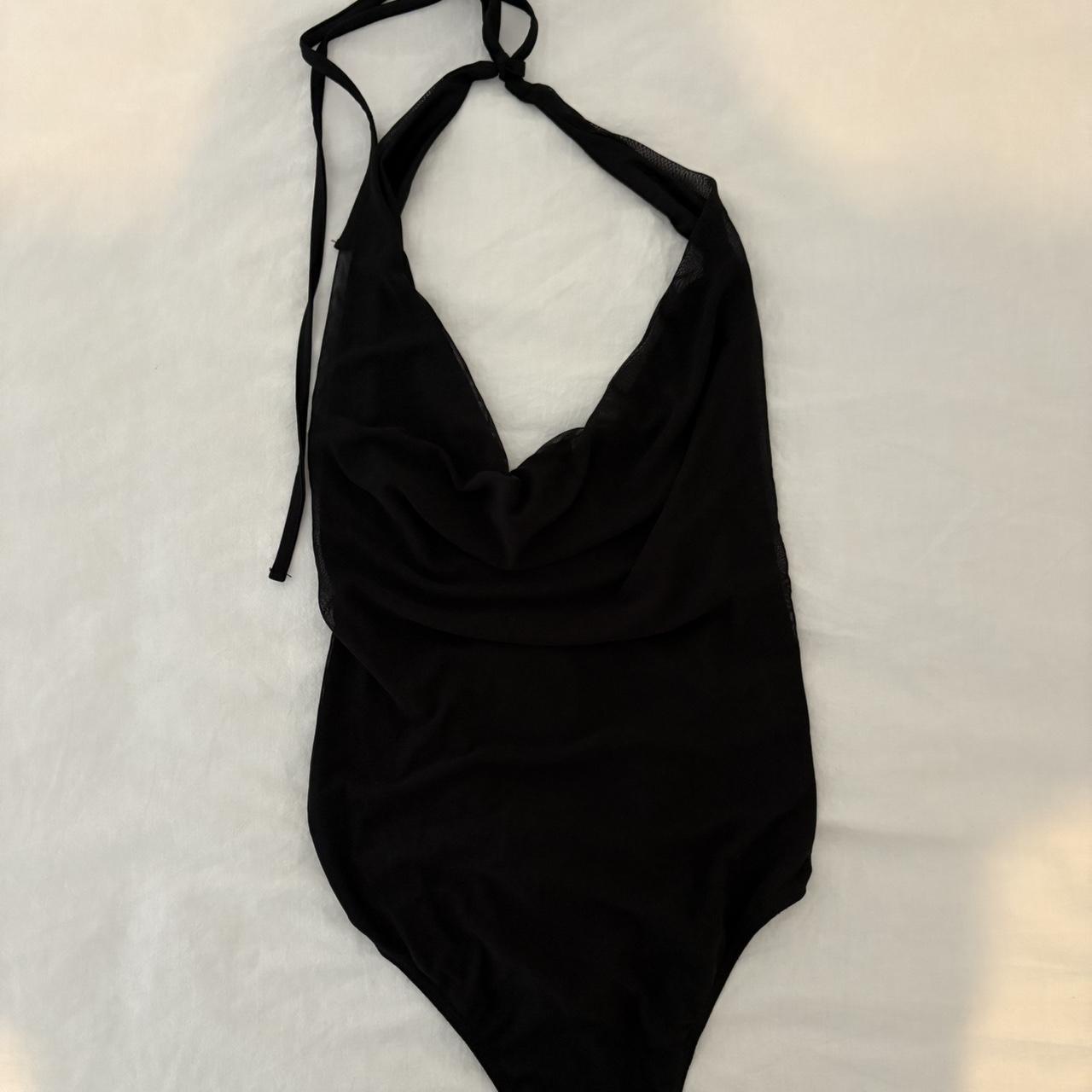 GLASSONS PLUNGE HALTER BODYSUIT never worn but no... | Depop