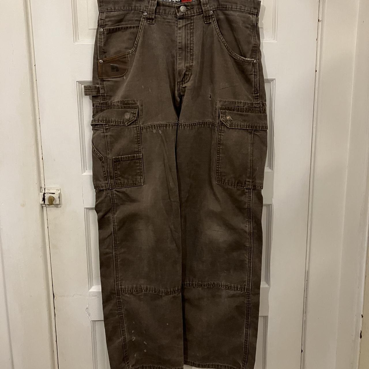 Wrangler Riggs Cargo Pants Cargo Carpenter Pants... - Depop