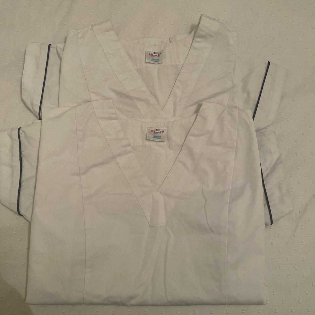 Medco V-Neck Nurse Tunics (Navy trim)👩‍⚕️ Never worn... - Depop