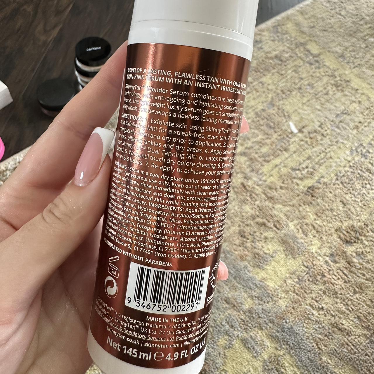 Skinny tan full bottle - Depop