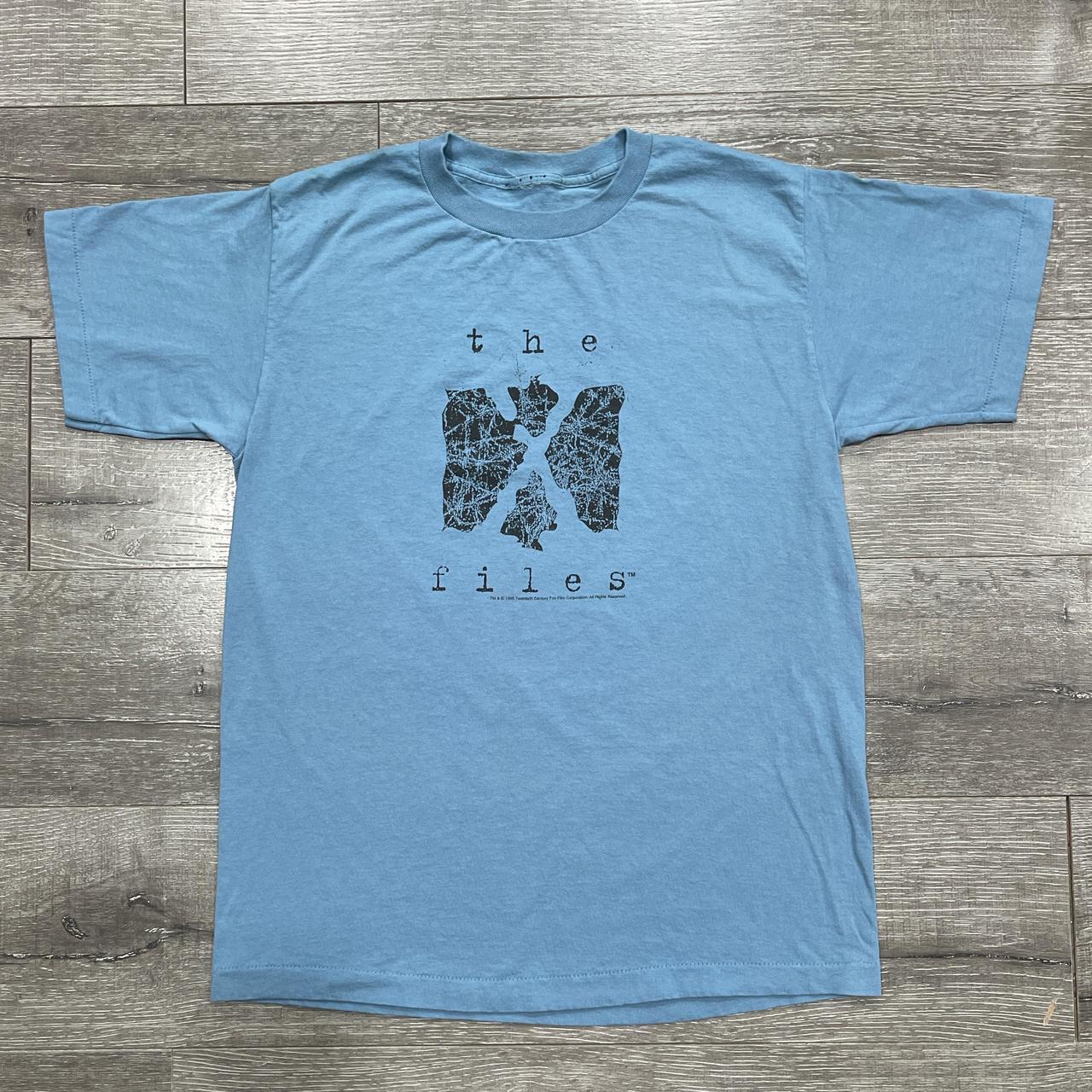 Vintage 1995 The X Files Tee Single... - Depop