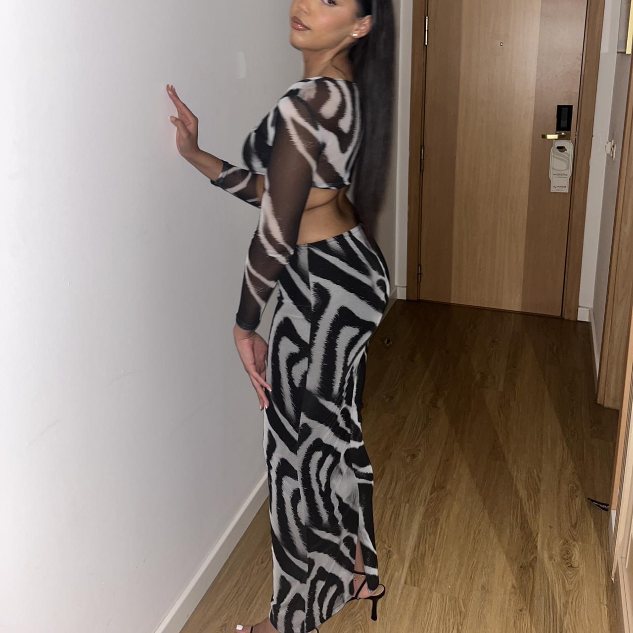 Zebra PLT 2 piece 😍😍 top size 8 skirt size 6. There... - Depop