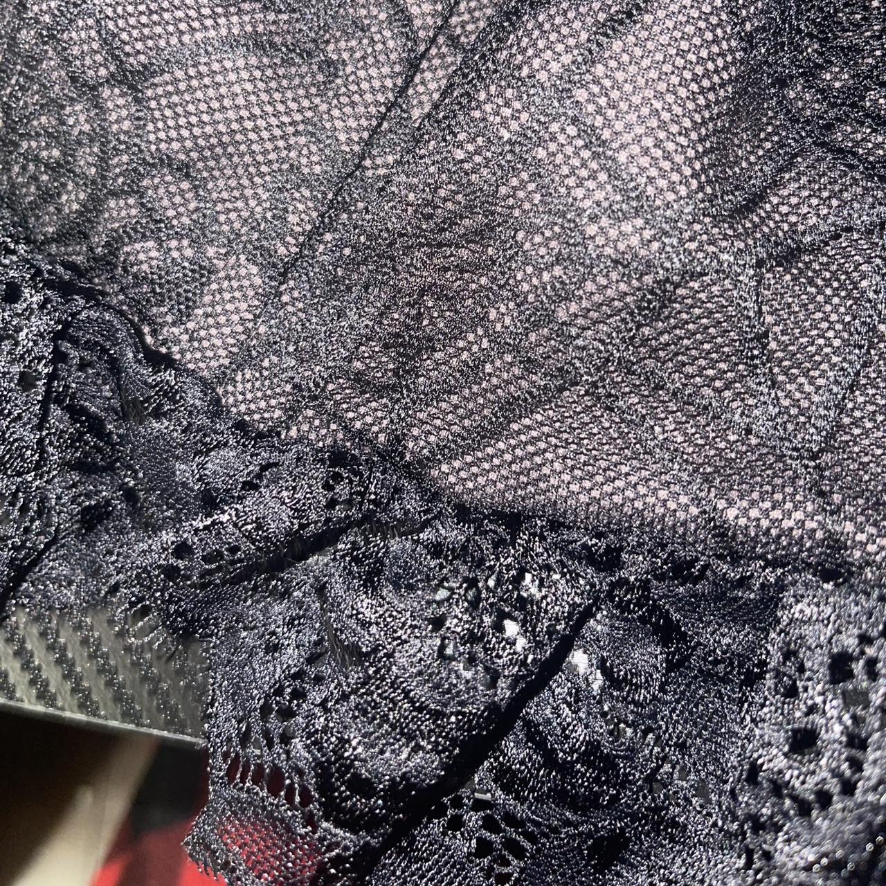 black goth lace spider web tank top -Size L #goth... | Depop