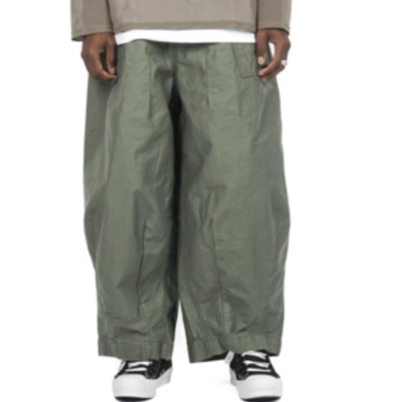 NEEDLES Japanese HD Fatigue Wide Leg Army Pants -... - Depop