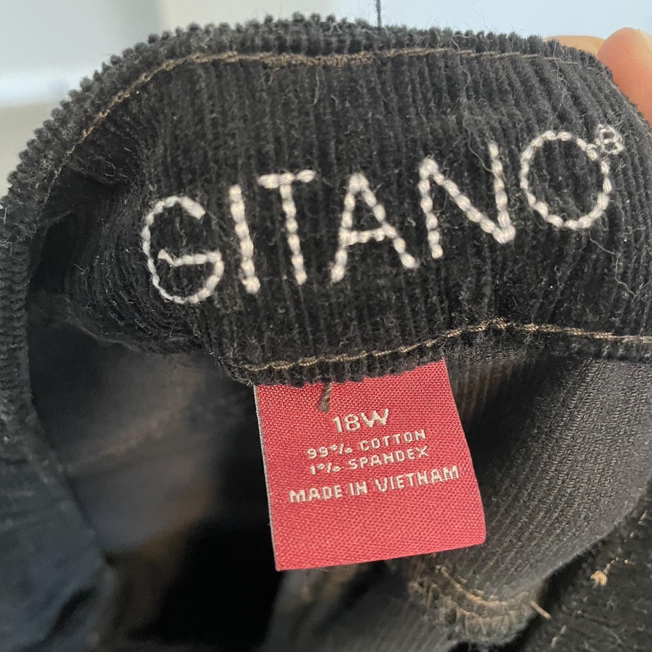 Amazing 90’s black Gitano corduroy pants🖤 Baggy... - Depop