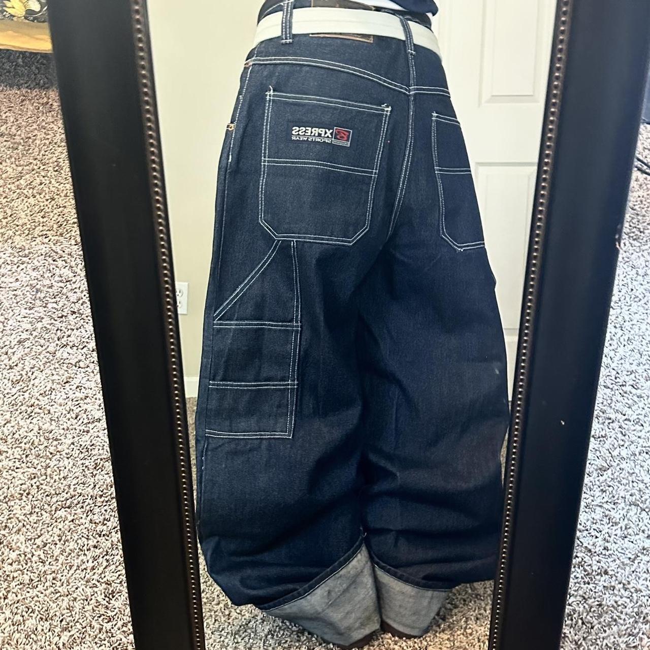 90s 2000s grunge baggy jeans - brand brooklyn... - Depop