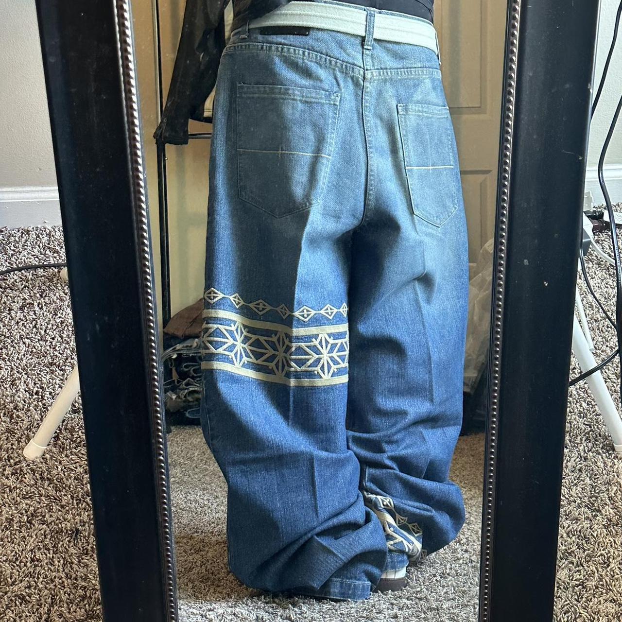 grunge 2000s baggy jeans - brand Sean John -... - Depop