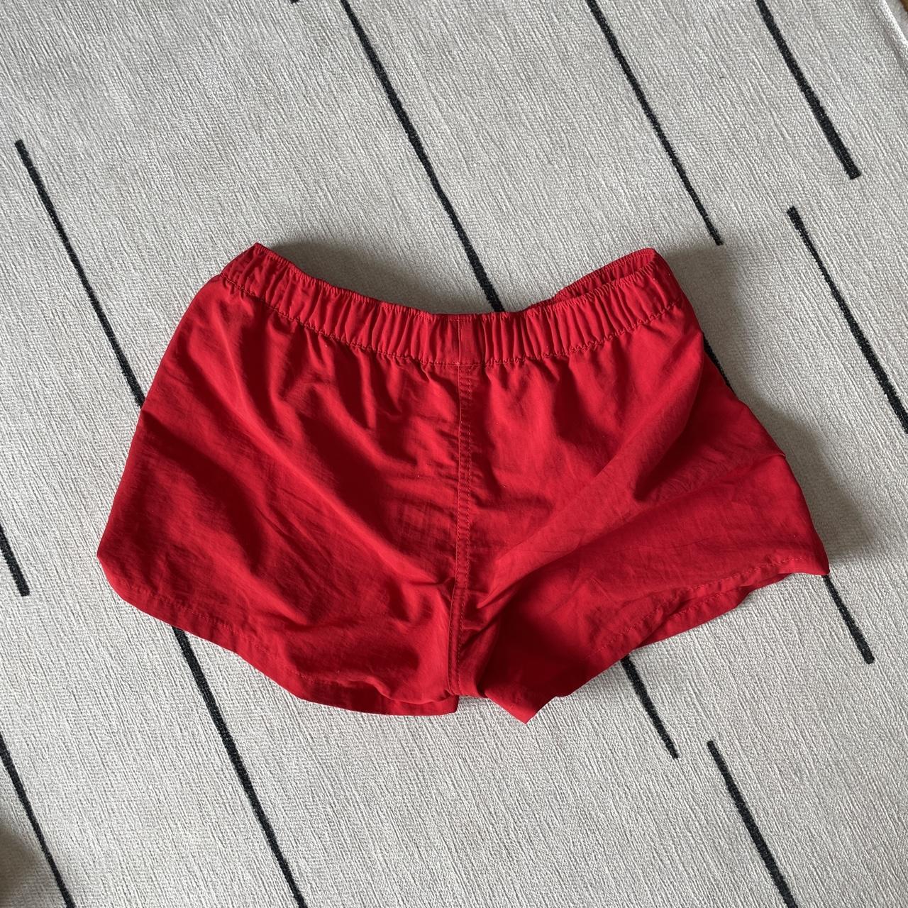 Repop of Patagonia red baggies. Size small, 2.5”... - Depop