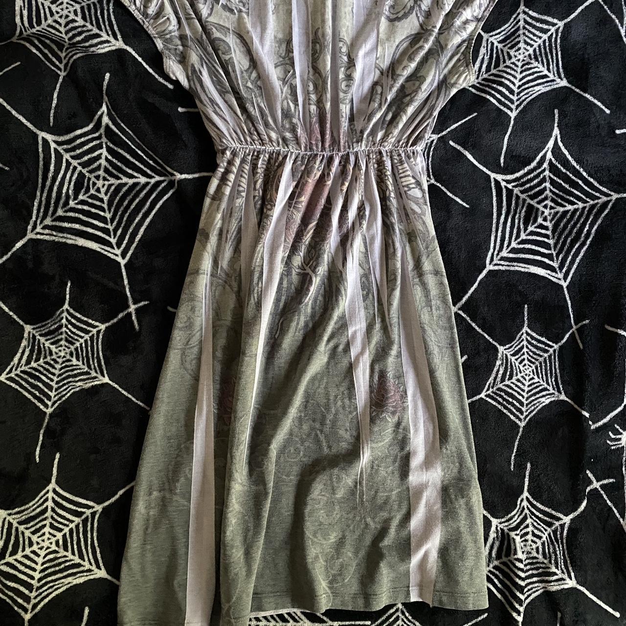 y2k dress studded size small slight pilling NO... - Depop