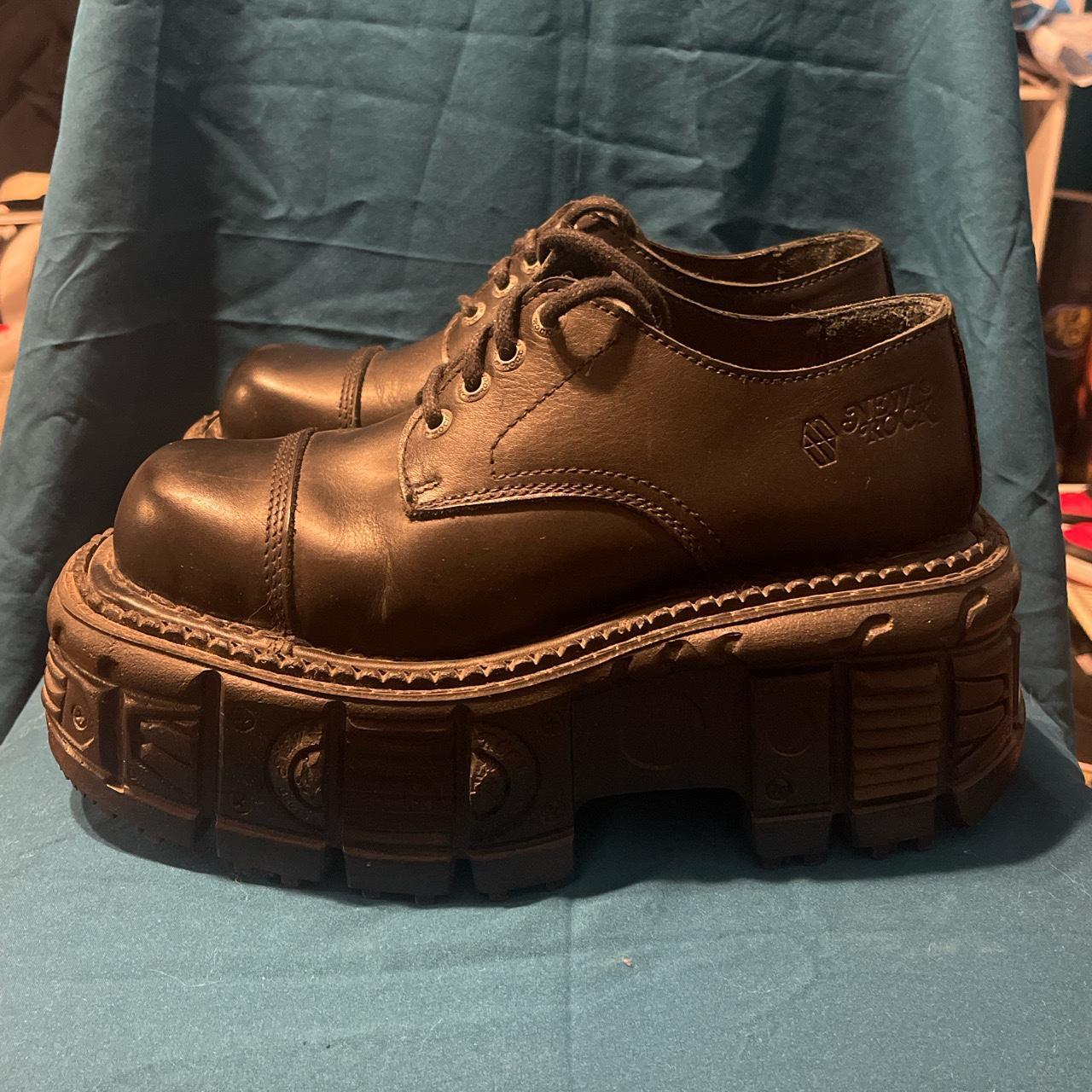 New rock tank shoes in amazing condition. Please... - Depop