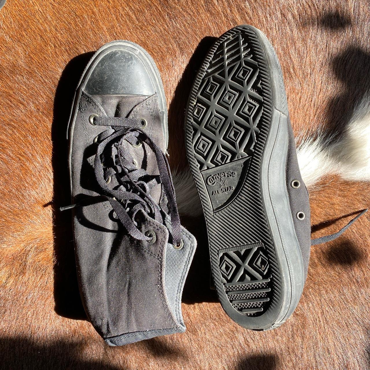 Black High Top Chucks Depop
