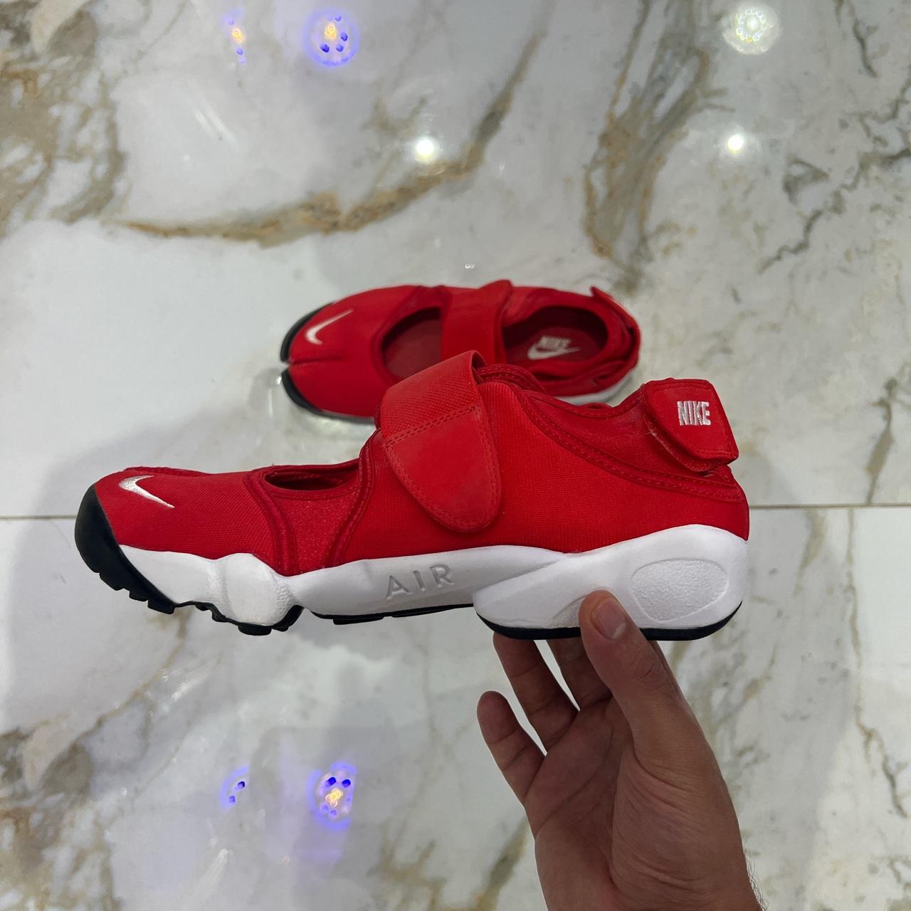 Red Nike rifts very rare to get hands on 🇬🇧 uk... - Depop