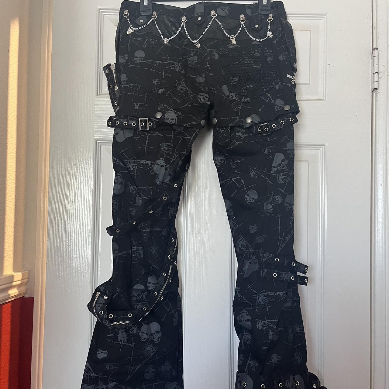 Punk Rave detachable pants ʕु•̫͡•ʔु♬ PAYPAL CHECKOUT... - Depop