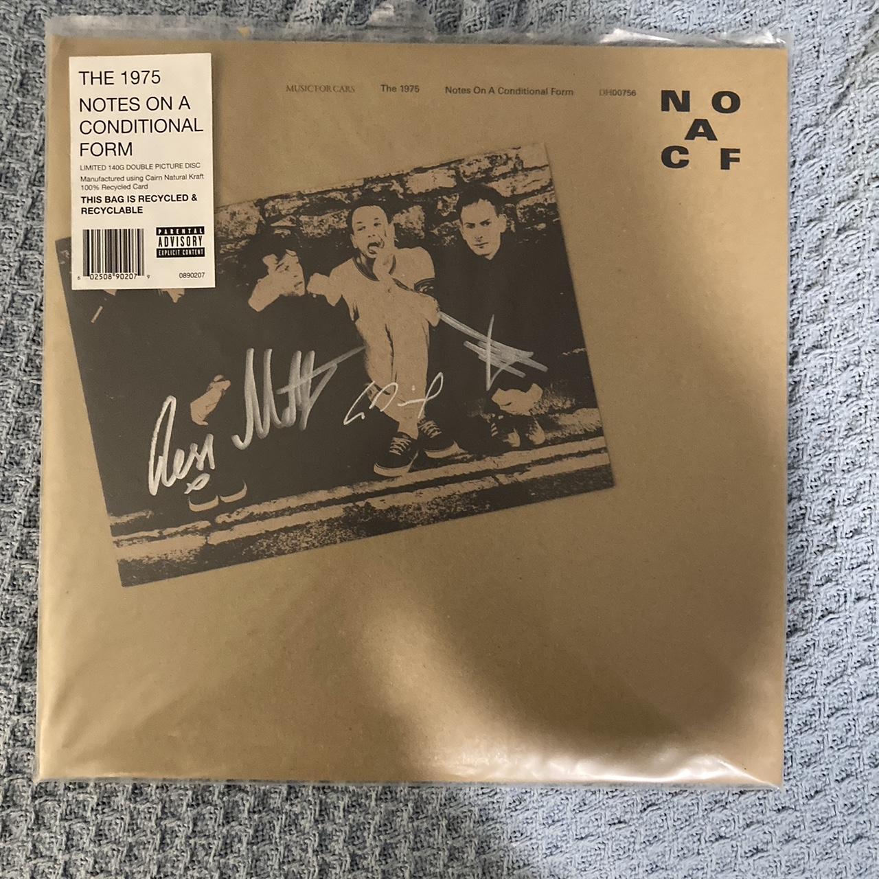 The 1975 signed NOACF notes on a conditional form... - Depop