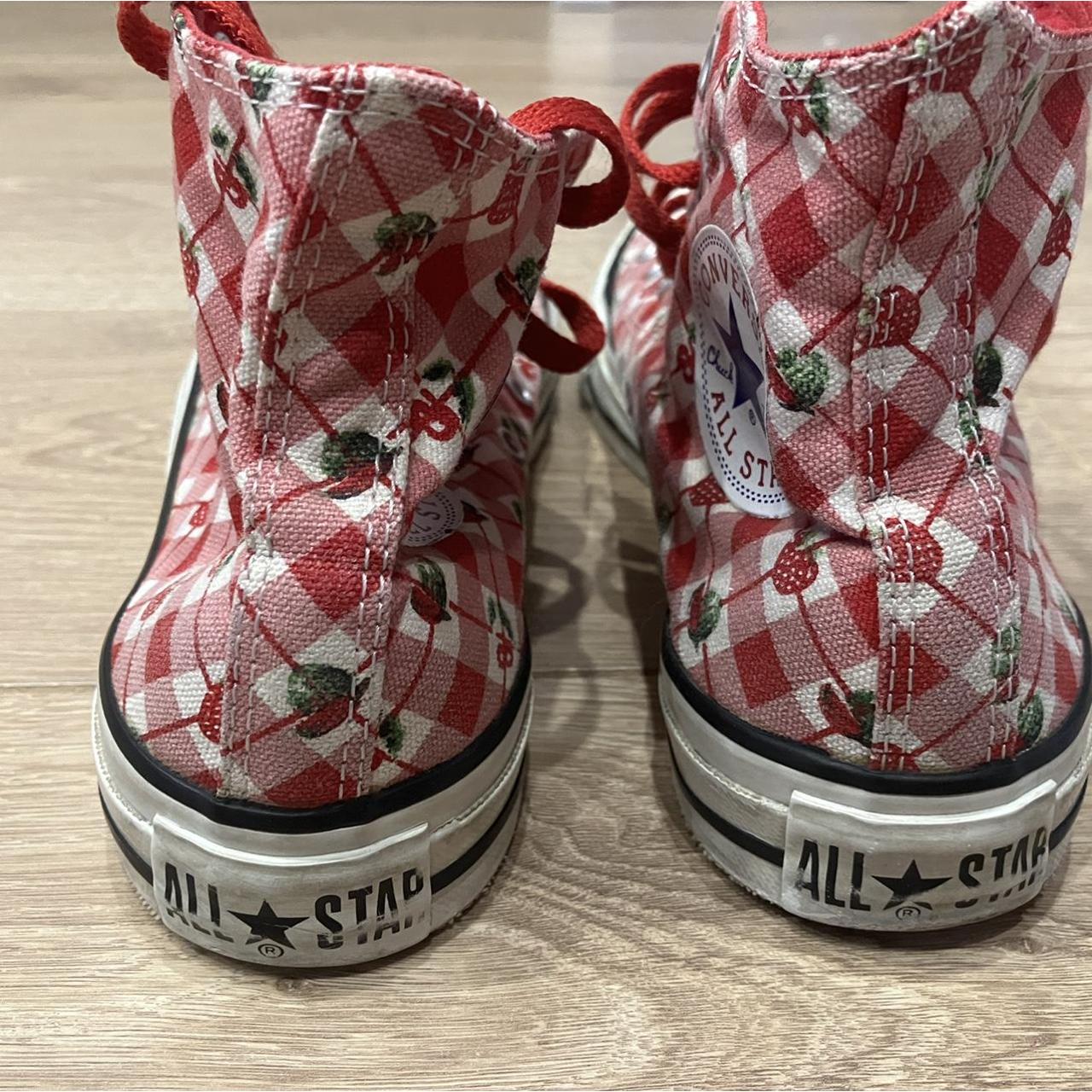Converse strawberry sneakers ASO Luna Lovegood in... | Depop