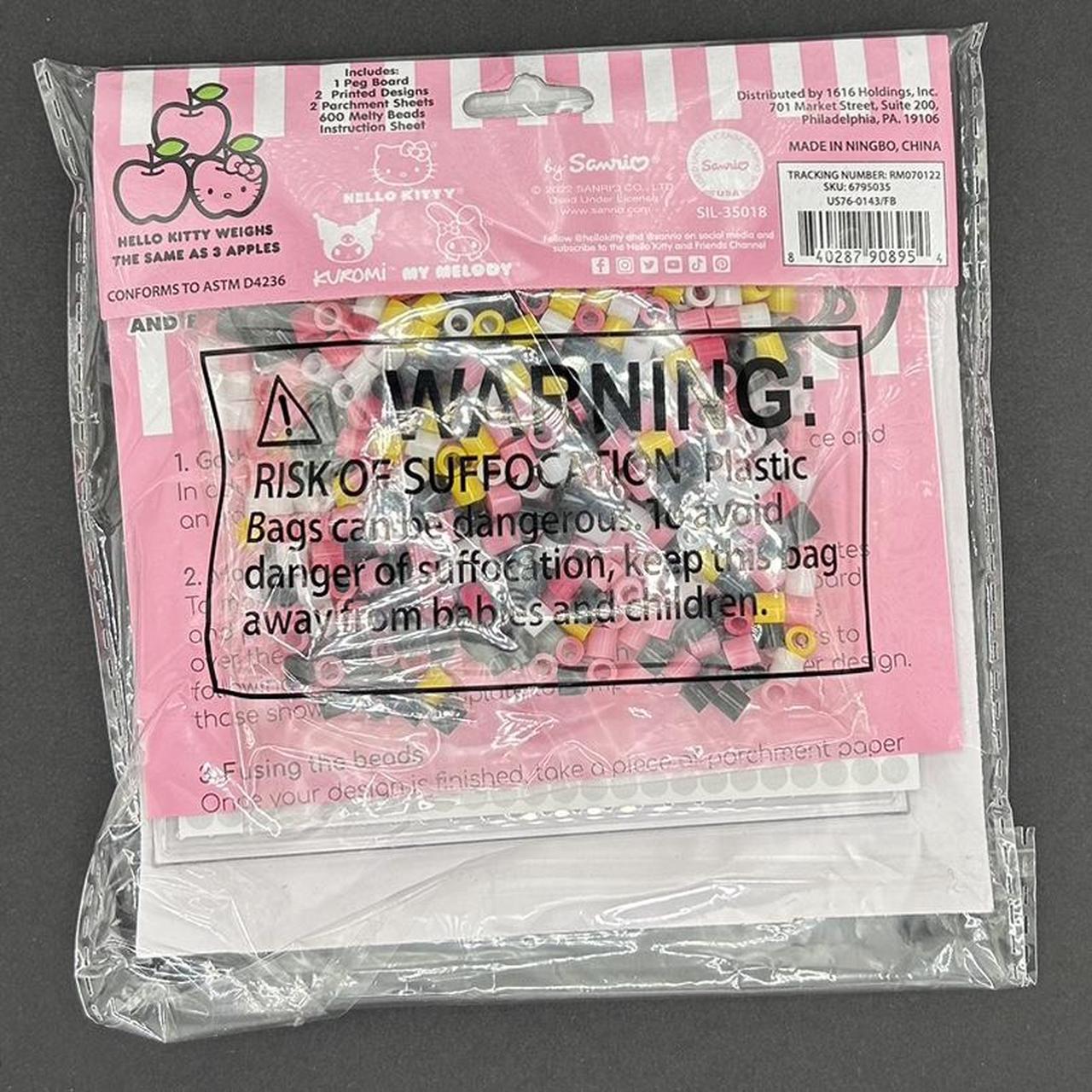 Hello Kitty Craft Kits Heat Fuse Melt Beads Kuromi +... - Depop