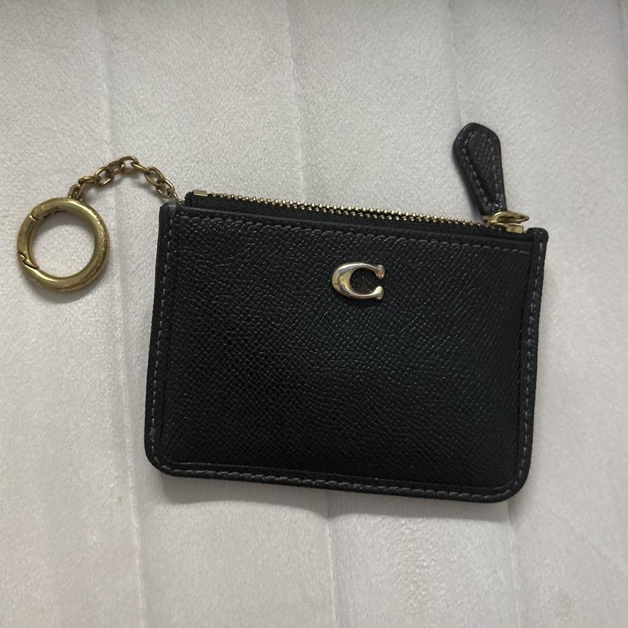 COACH mini ID card case Originally $75 Slight... | Depop