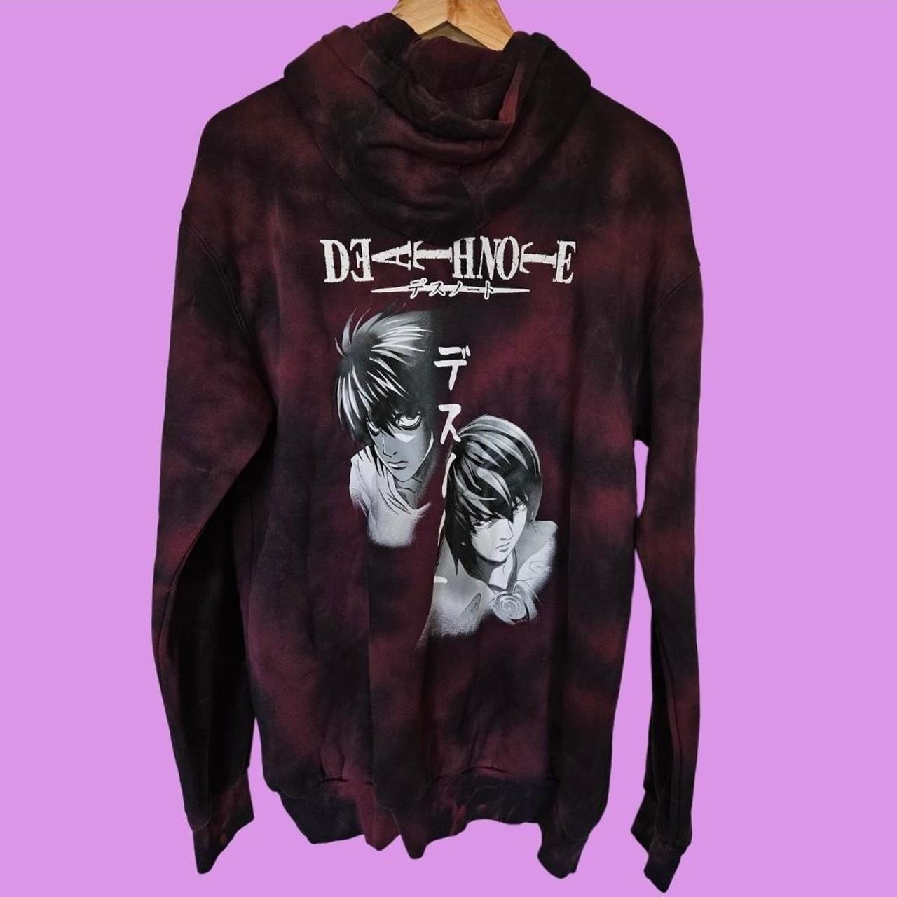 Death Note Hoodie Size M Medium Hooded Anime Manga... - Depop