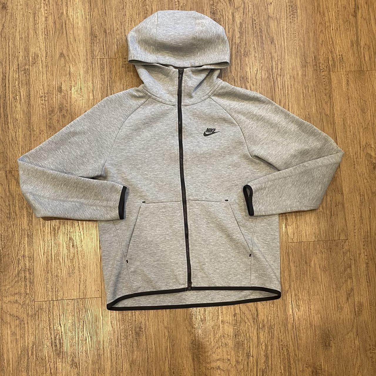 Nike tech fleece old season grey Size medium... - Depop