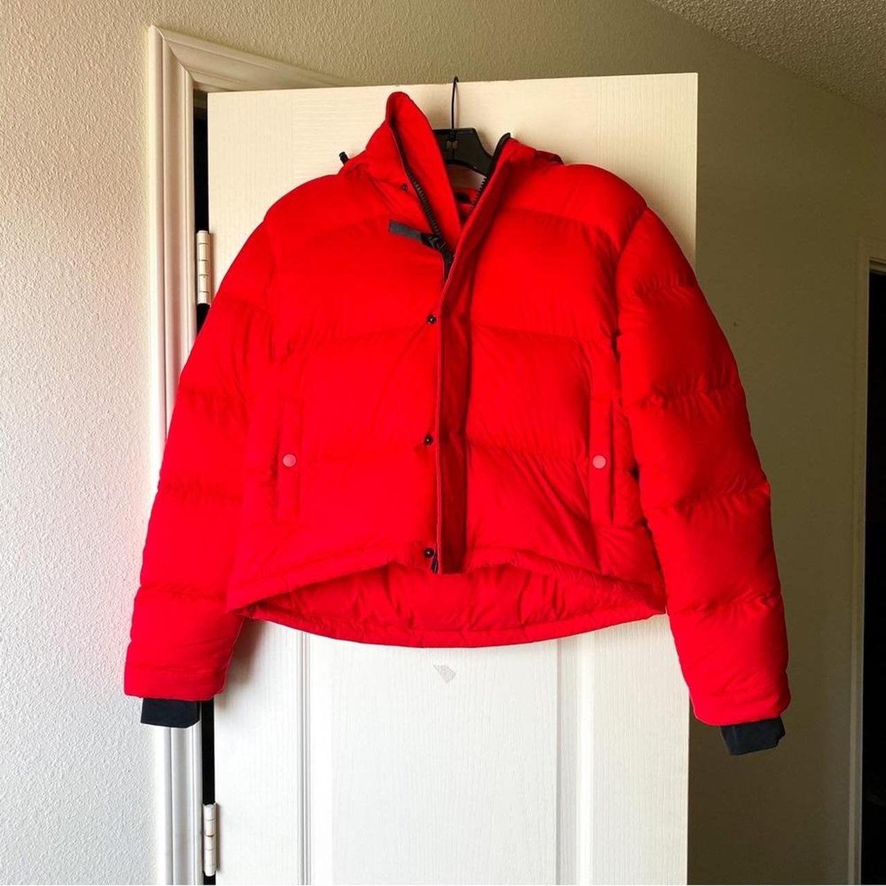 Aritzia Women's Red Jacket | Depop