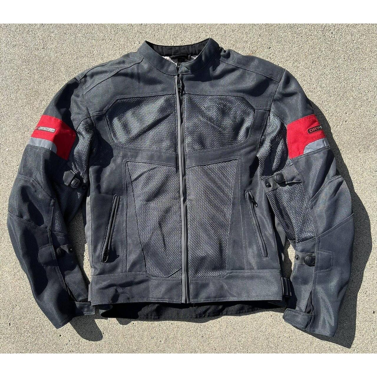 Joe Rocket Dry-Tech Vault Armor Motorcycle Jacket... - Depop