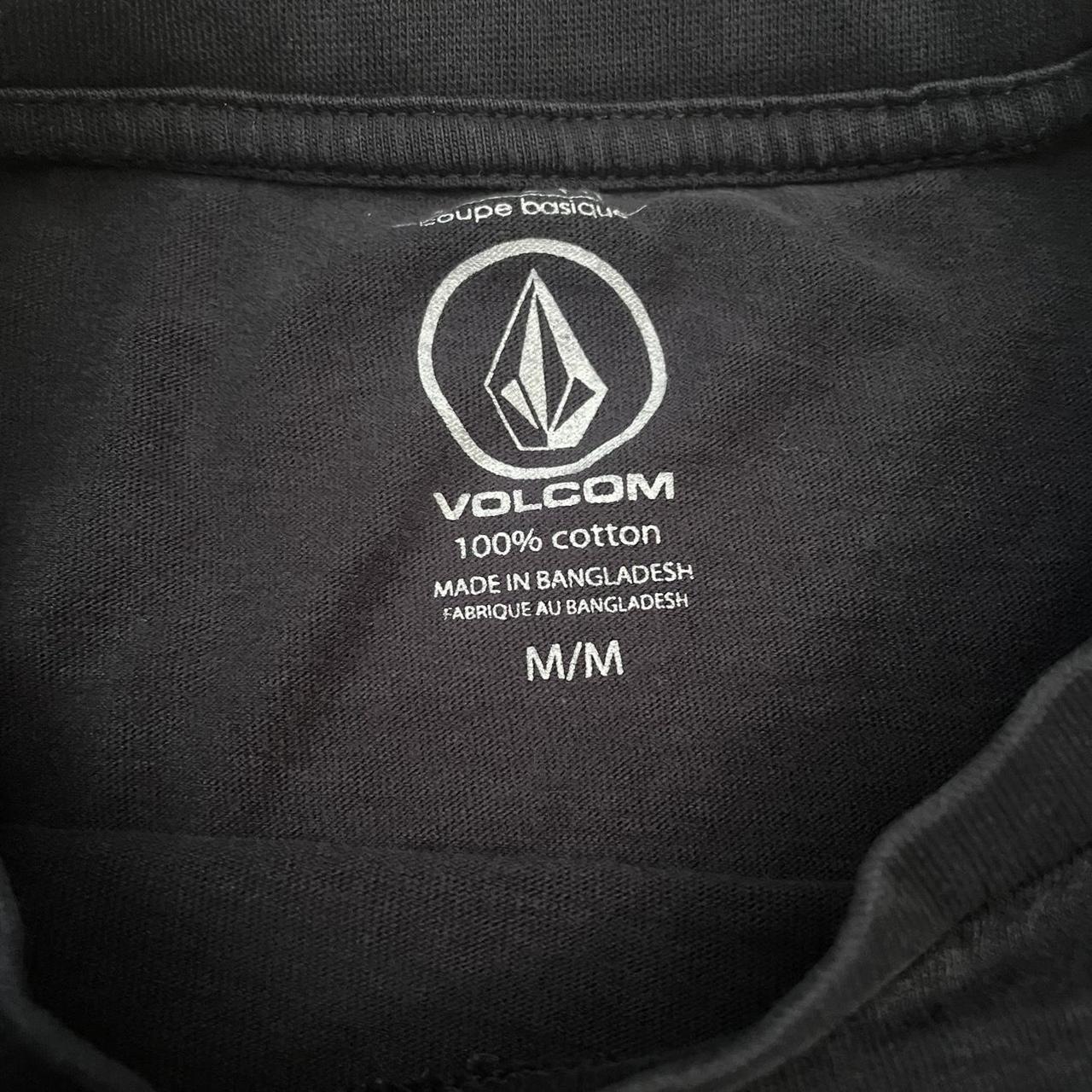 Volcom Men's Black T-shirt | Depop