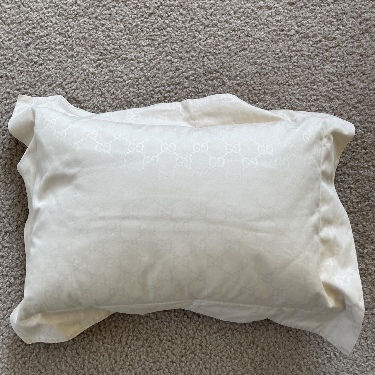 Gucci Monogram Pillow Cushion measures 18” x 12” - Depop
