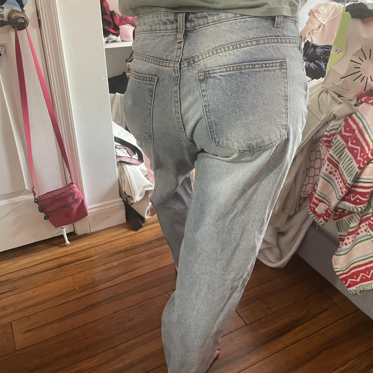 Pretty little thing mom ripped jeans in a size 8.... - Depop