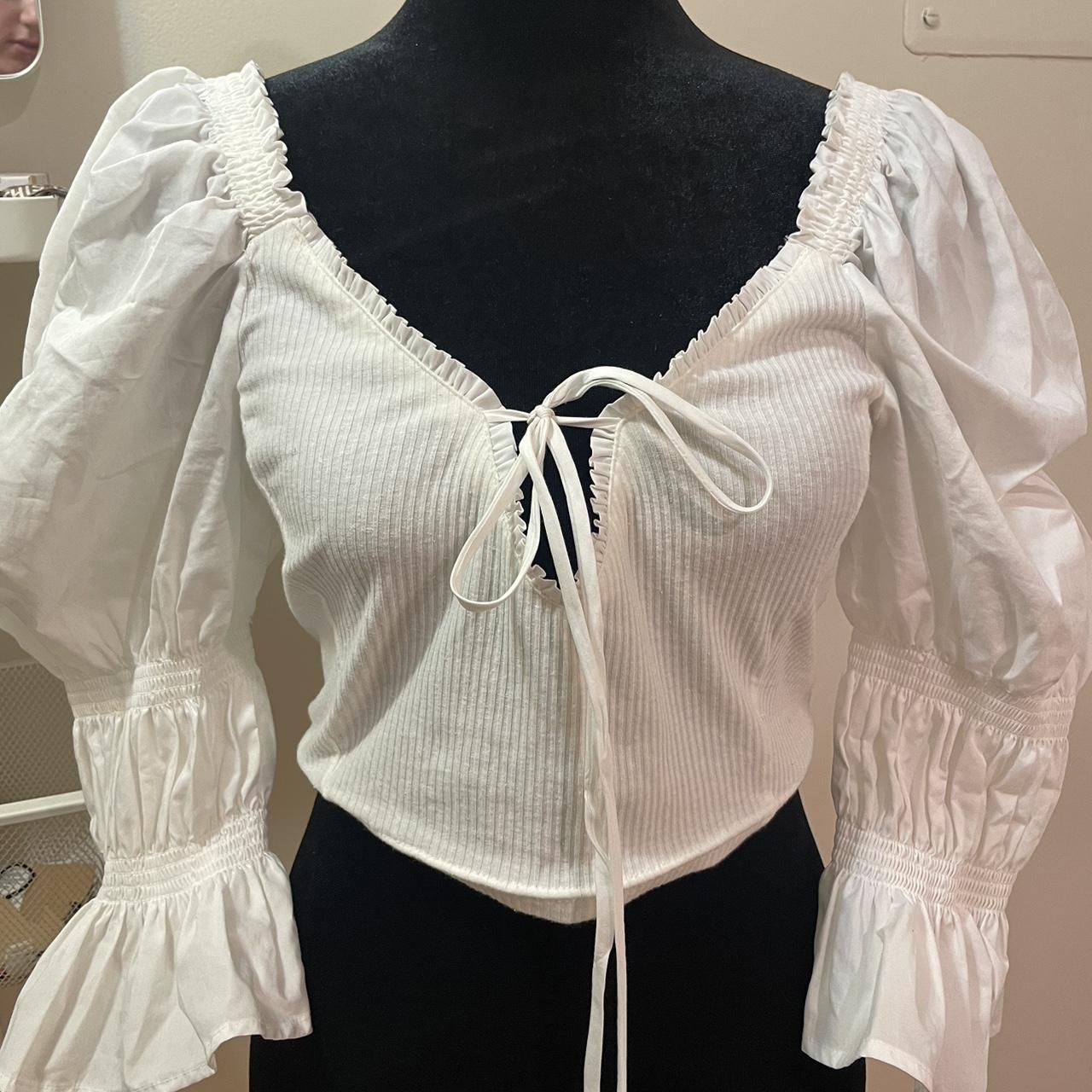 Mega cute urban outfitters top. Only wore it twice... - Depop