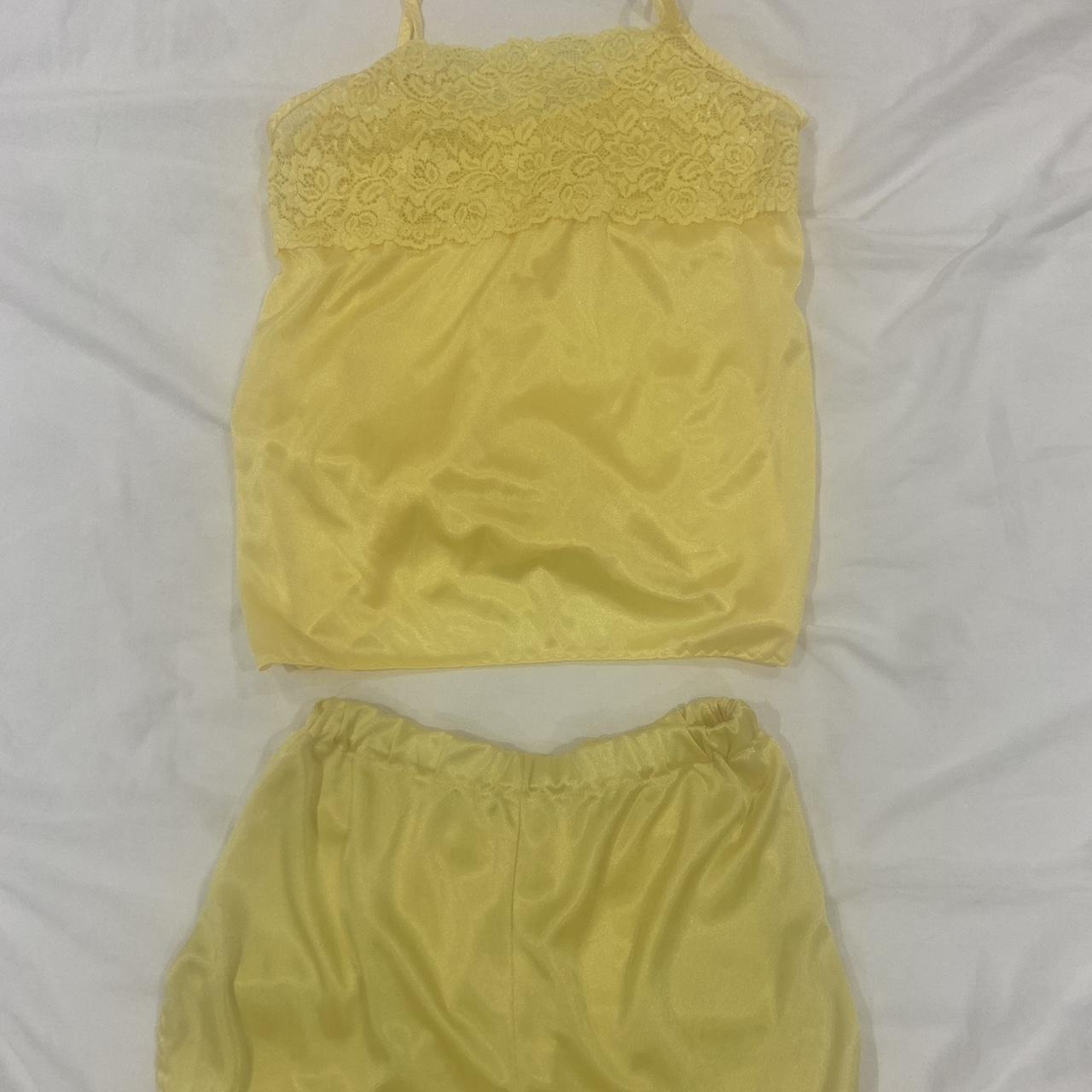 Women's Yellow Pajamas | Depop