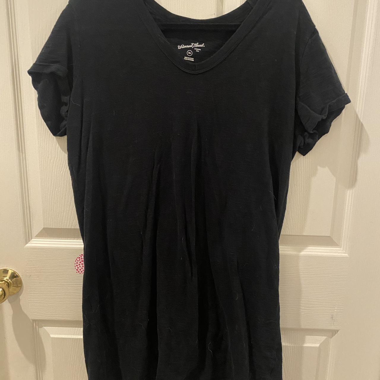Black Universal Thread t-shirt dress #casual... | Depop