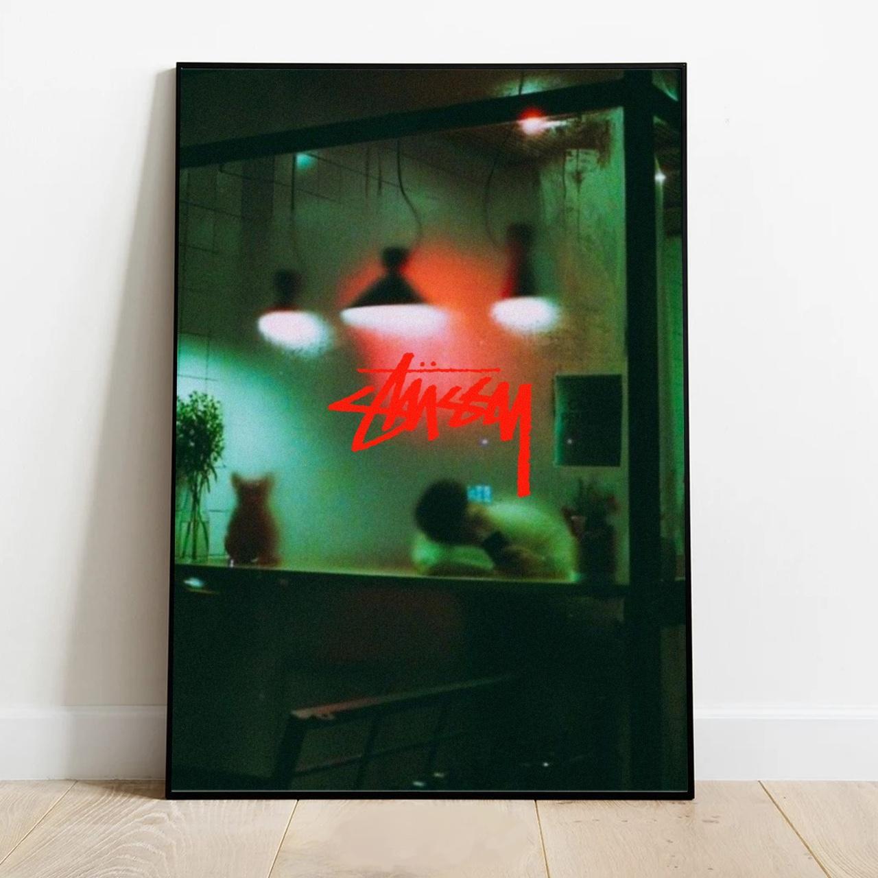 Stussy poster Size: A4 Original design High quality... - Depop