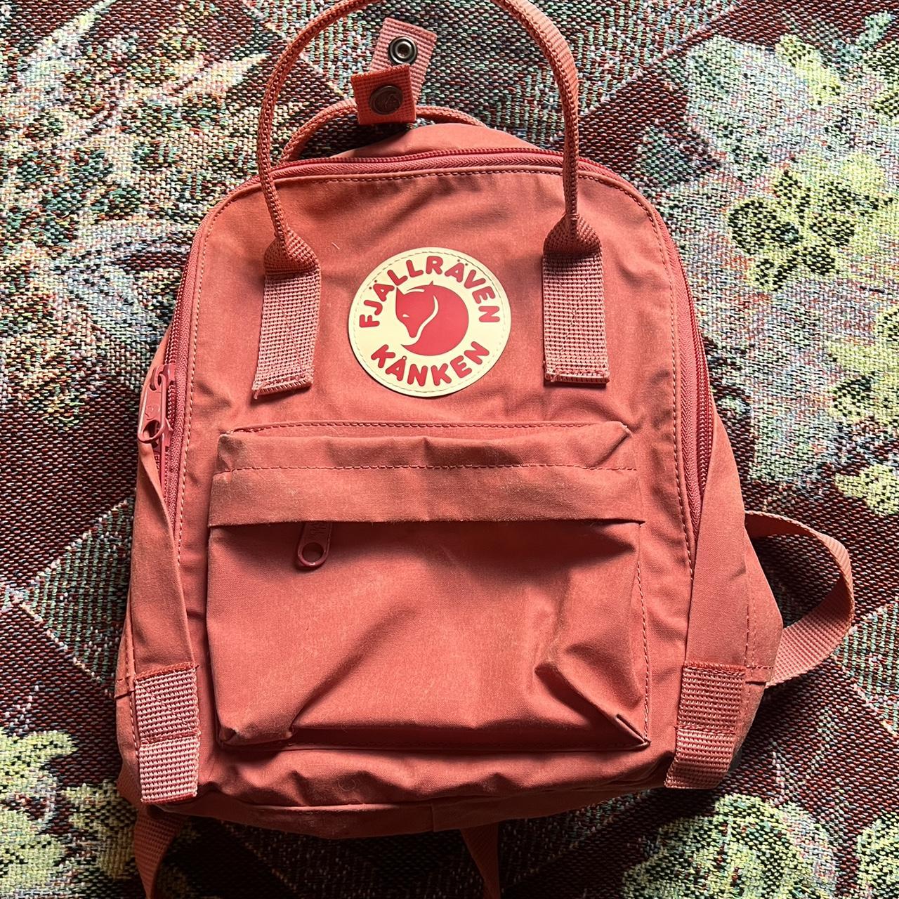 Pink Fjallraven mini Kanken mini backpack - Depop