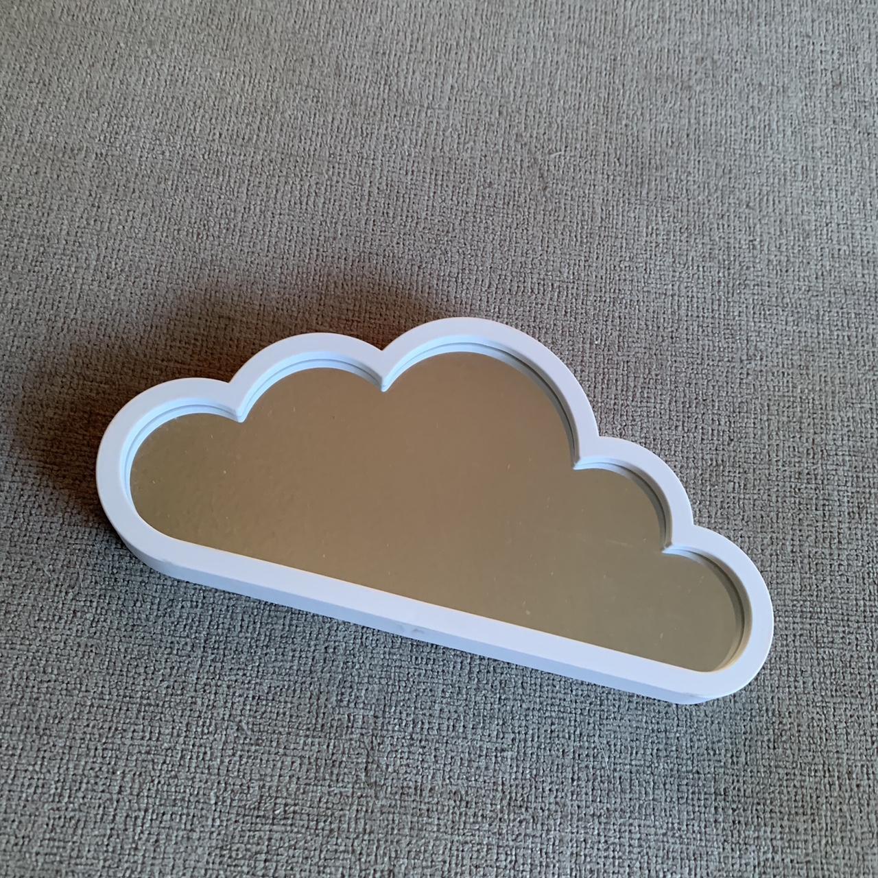 Cloud mirror Could be used in bathroom or on a... - Depop