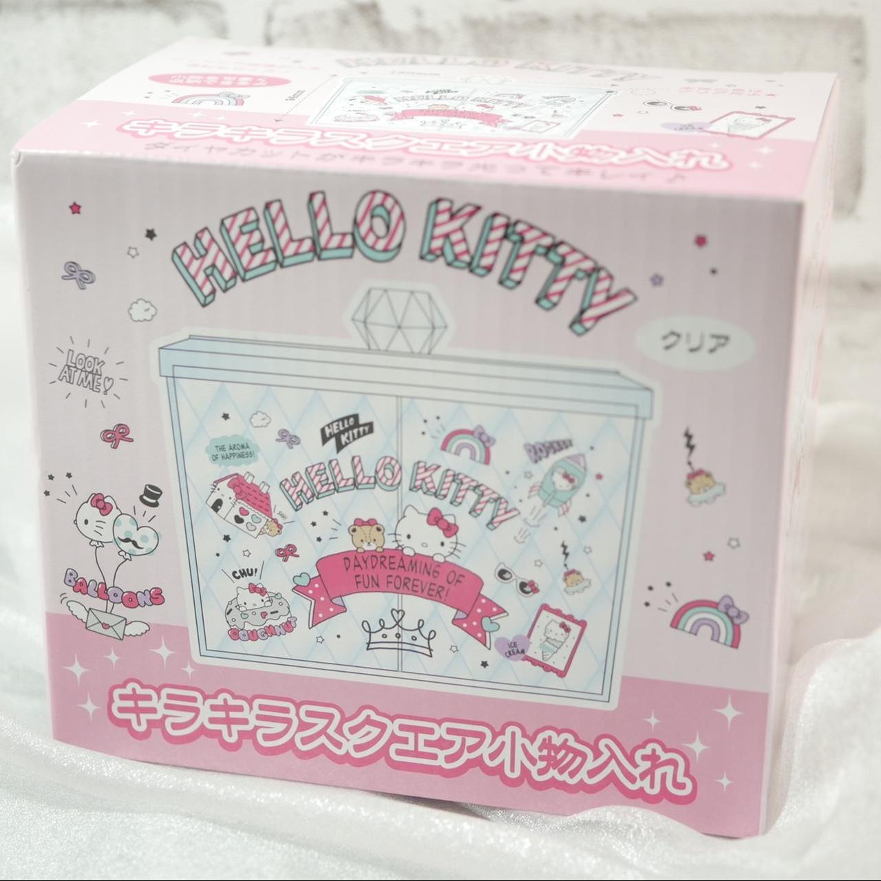 Hello kitty clear case box. Size on the photo! The... - Depop