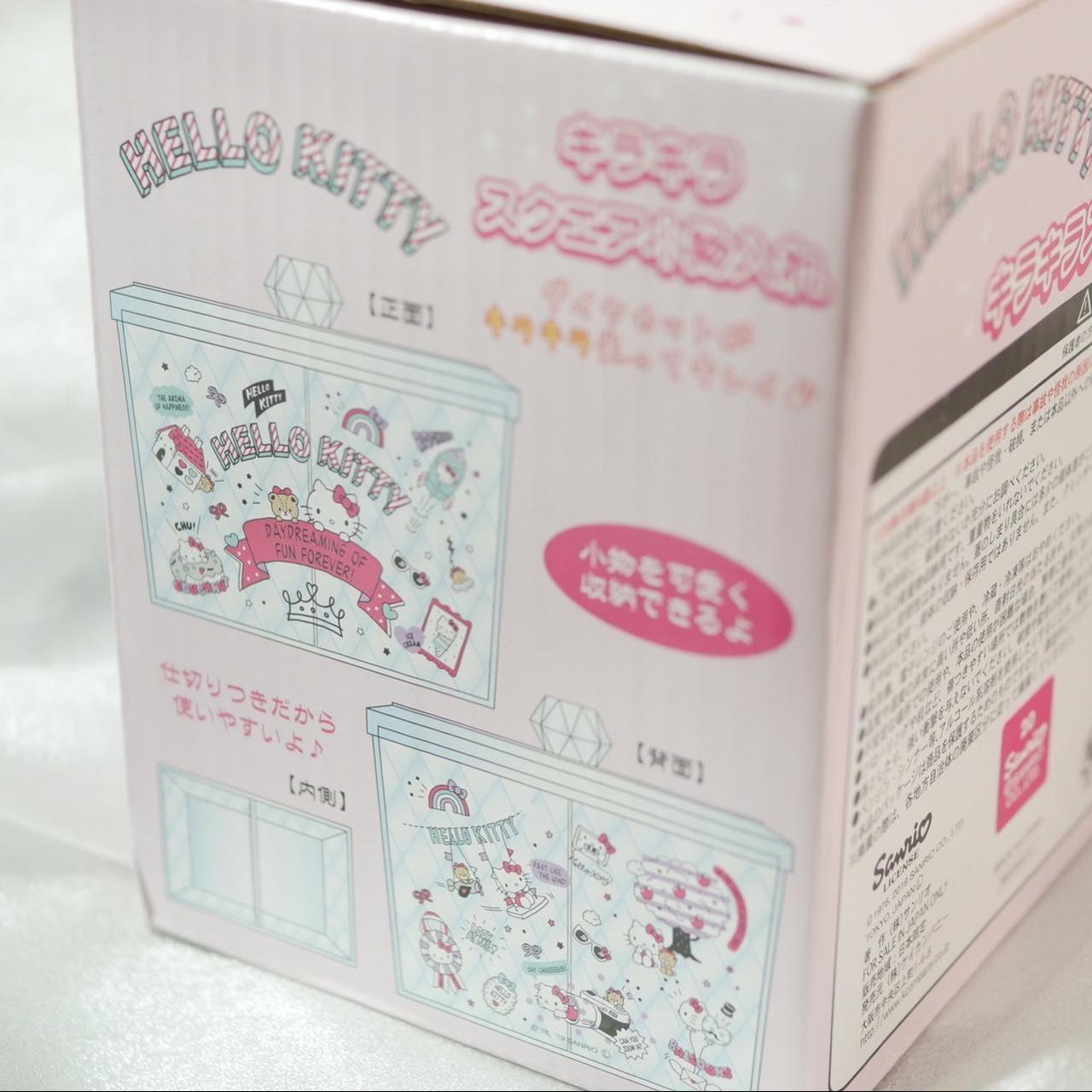 Hello kitty clear case box. Size on the photo! The... - Depop